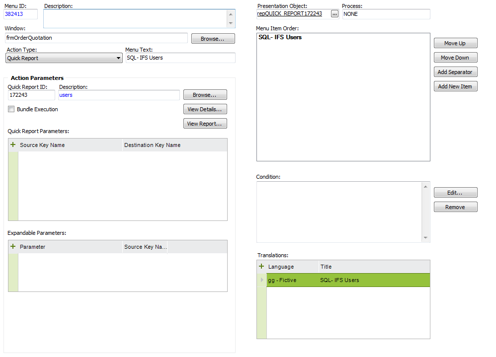 Quick Report Custom Menu Sample quick-report-custom-menu-sample